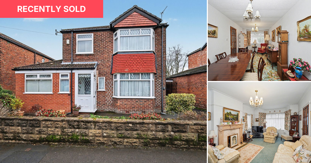 3 bed detached house for sale in Hollythorn Avenue, Cheadle Hulme, SK8 ...