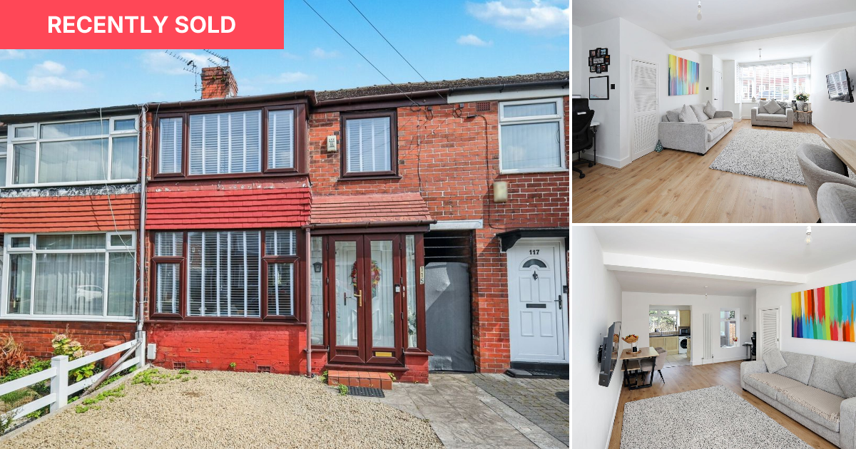 2 bed terraced house for sale in St. Davids Road, Cheadle, Cheshire ...